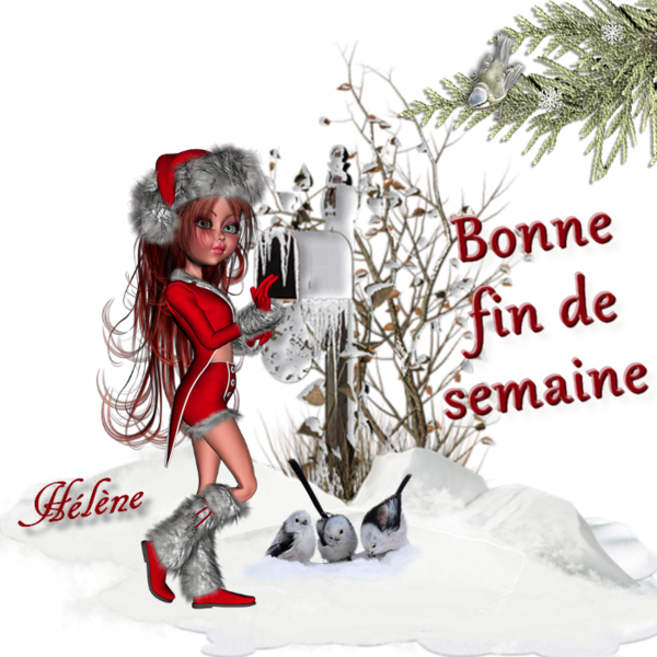 mes creas bonne fin de semaine